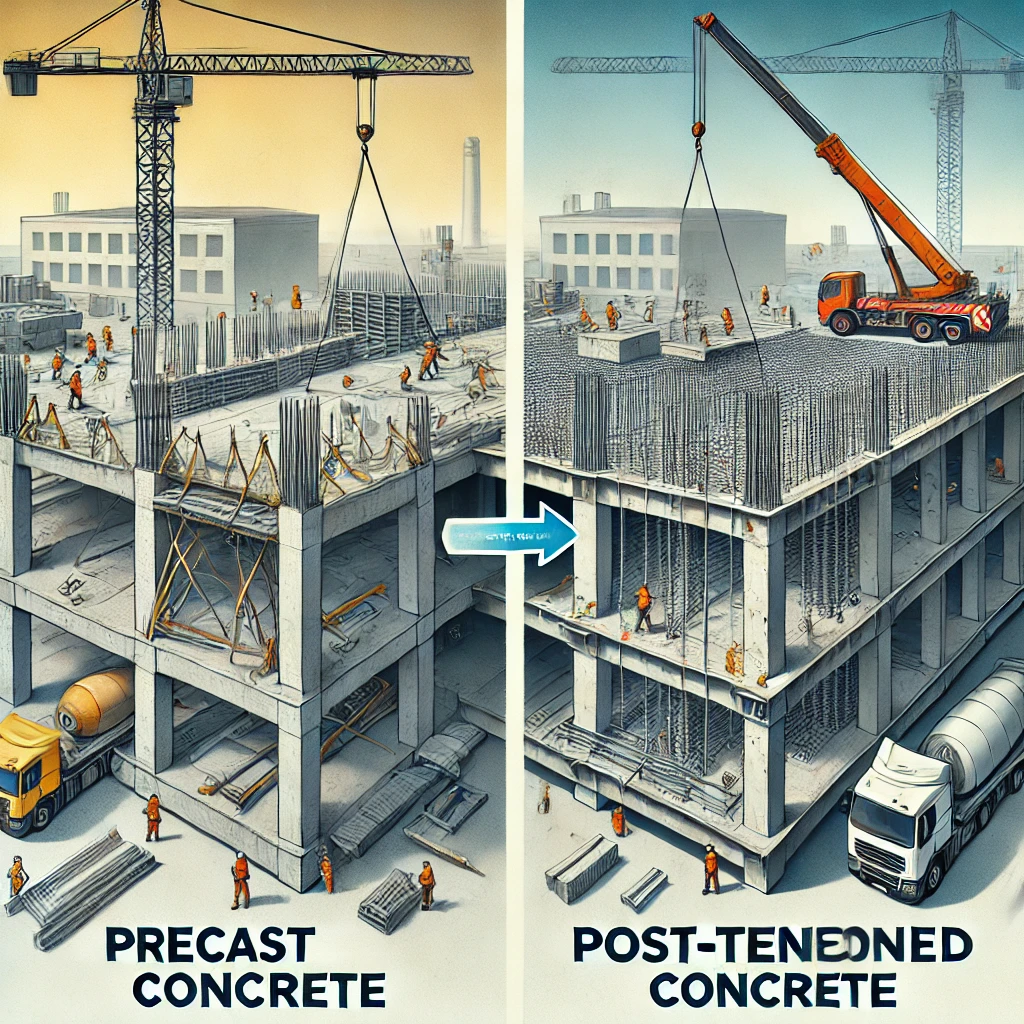 Understanding the Difference Between Precast vs Post-Tensioned Concrete ...