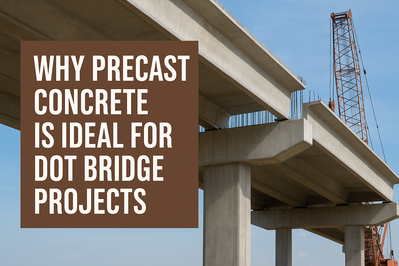 Why Precast Bridge Components Are the Top Choice for DOT Projects