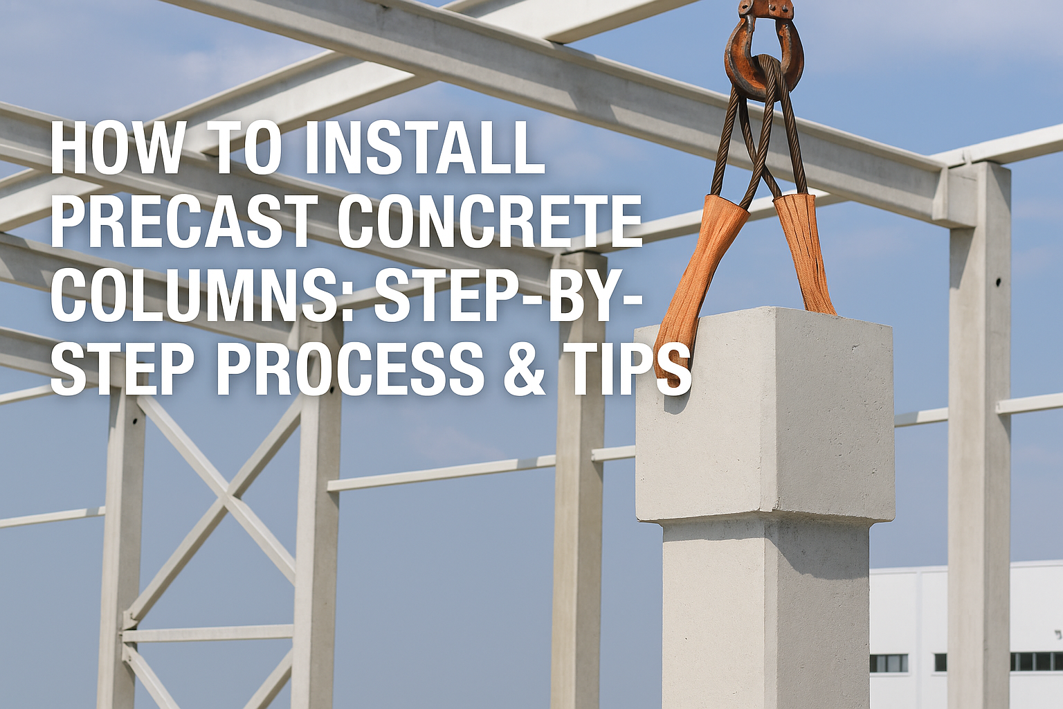 How to Install Precast Columns: Step-by-Step Guide 2025